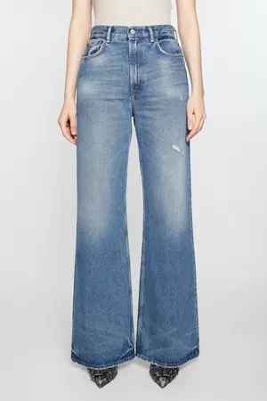 Acne Studios 2022 Regular Fit Jeans - Mid Blue