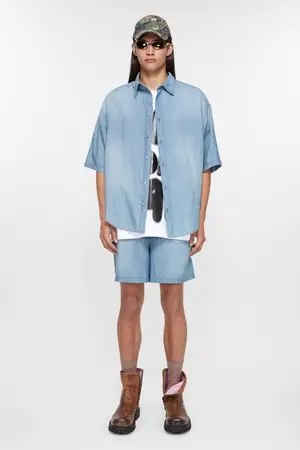Acne Studios Loose Fit Shorts For Men