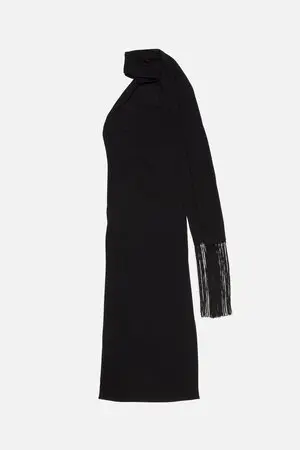 Acne Studios Draped Satin Dress