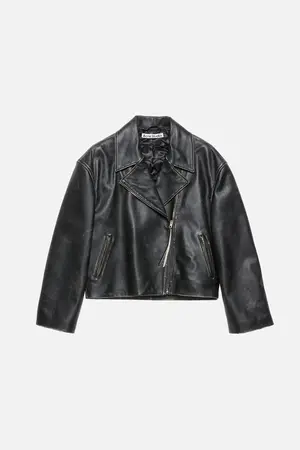 Acne Studios Leather Biker Jacket