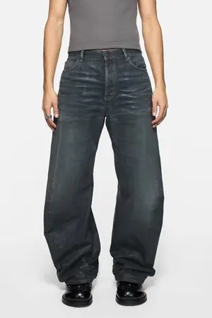 Acne Studios 2006m Glossy Loose Fit Jeans