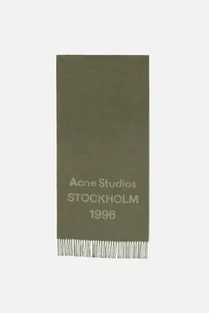 Acne Studios Logo Scarf Wide