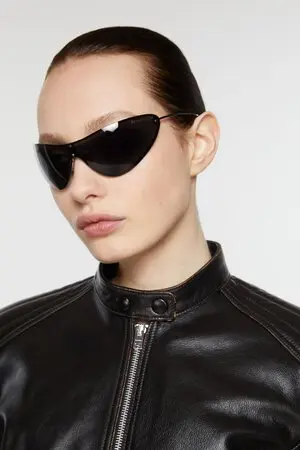 Acne Studios Metal Frame Sunglasses - Black,black