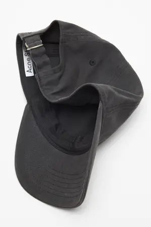 Acne Studios Face Stud Cap - Black