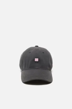 Acne Studios Face Stud Cap - Black