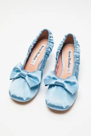 Acne Studios Satin Bow Heels