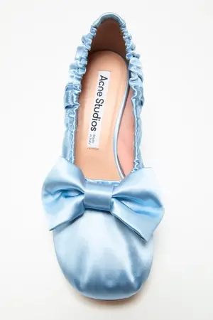 Acne Studios Satin Bow Heels