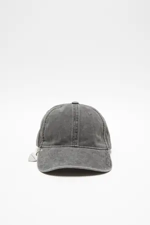 Acne Studios Twill Cap With Pendant