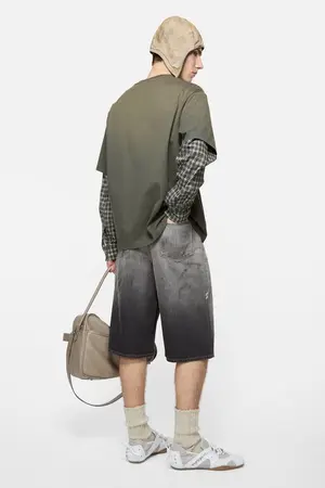 Acne Studios Logo Shorts For Men