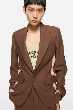 Acne Studios Fitted Suit Jacket