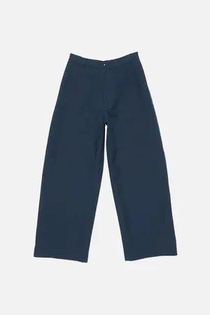 Acne Studios Satin Trousers - Navy Blue