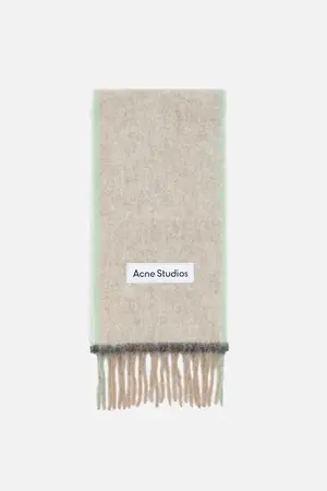 Acne Studios Wool Mohair Scarf Narrow
