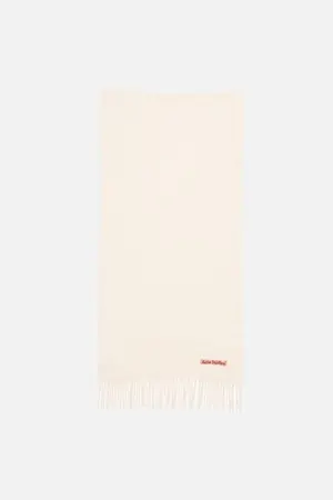 Acne Studios Fringe Wool Scarf – Narrow