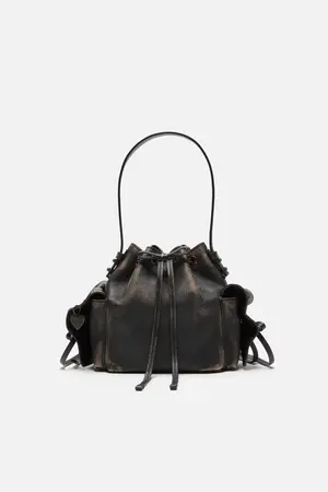 Acne Studios Multipocket Mini Bucket Bag