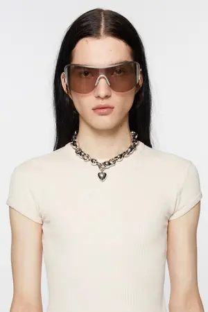 Acne Studios Heart Charm Necklace