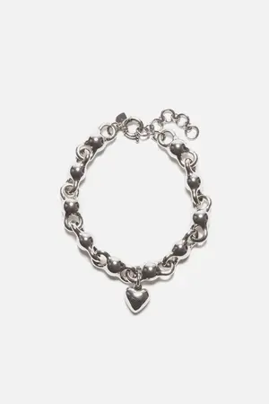 Acne Studios Heart Charm Necklace