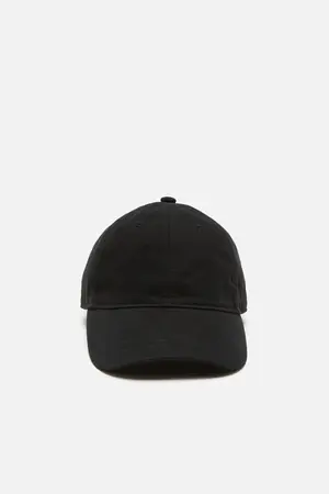 Acne Studios Twill Logo Cap - Black