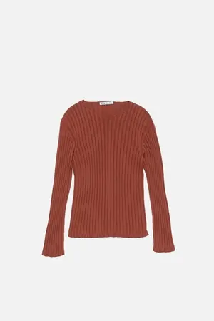 Acne Studios Ribbed Crewneck Knit