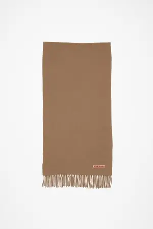 Acne Studios Fringe Wool Scarf – Narrow