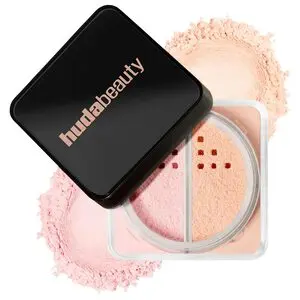 HUDA BEAUTY Easy Bake Loose Powder Brightening + Correcting Duo - Cherry Peach