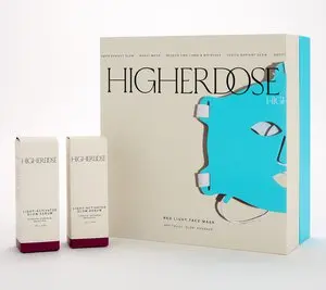 HIGHERDOSE Red Light Face Mask W/ Light- Activated Kit