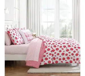 Eddie Bauer Strawberry Field Full/queen Comfort R Set