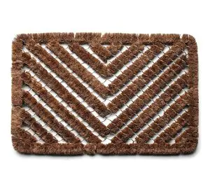 KINGS COUNTY TOOLS Kings County Natural Coir Doormat Dirt Trapping Welcome Matt - One-color