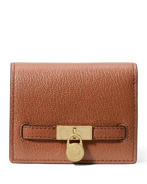Michael Kors Hamilton Moderne Small Compact Wallet - Luggage