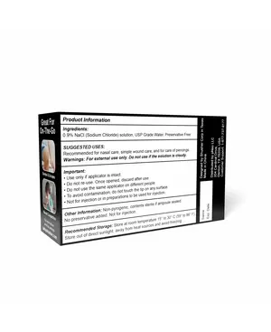 BABY SHUSHER Shusher Care Saline Ampoules 50ct