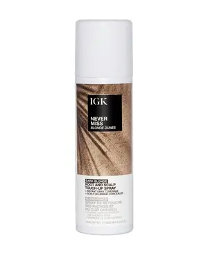 IGK Never Miss Root And Scalp Blonde Dunes Touch-up Spray - Dark Blonde