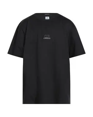 C.P. COMPANY C. P. Company Man T-shirt Mauve Size Xs Cotton Black