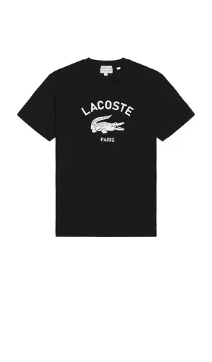Lacoste Classic Fit Tee - Black
