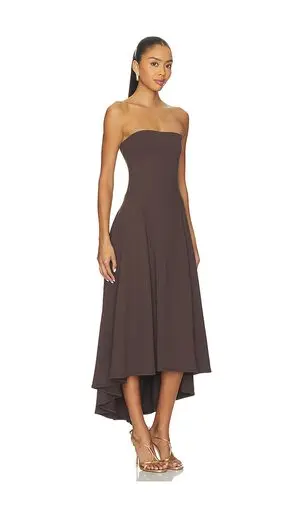 Susana Monaco Strapless High-low Fit And Flare Dress