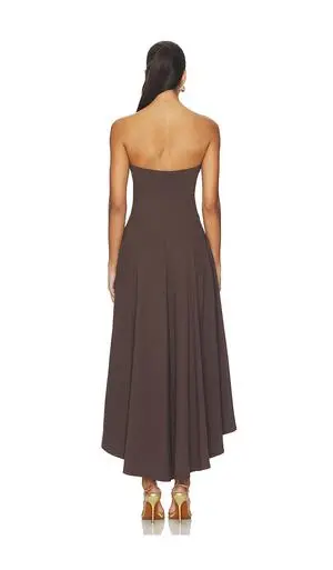 Susana Monaco Strapless High-low Fit And Flare Dress