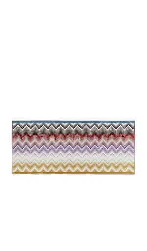 Missoni Marea Bath Mat In Purple,cream - N,a