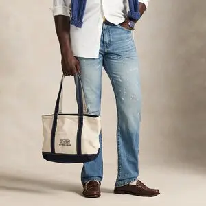 Ralph Lauren Hampton Straight Hand-painted Jean