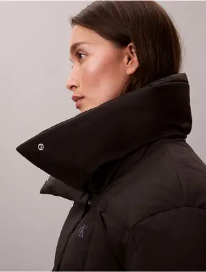Calvin Klein Crinkle Nylon Puffer Jacket - Black