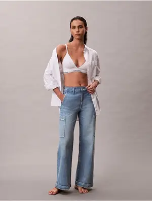 Calvin Klein Cargo Jeans For Women