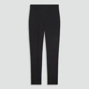 Theory High-waist Legging In Scuba - Black