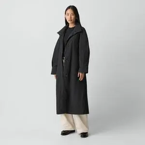 Theory Long Parka In Recycled Nylon