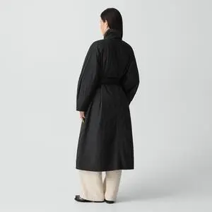 Theory Long Parka In Recycled Nylon