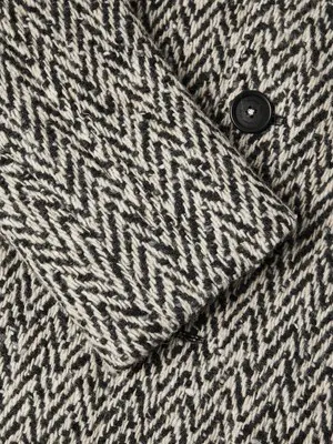 Massimo Alba Mercury Herringbone Wool-blend Coat