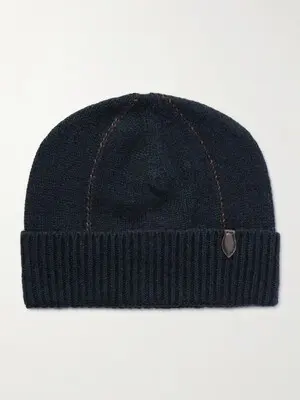 Men's Blue Beanie Hats