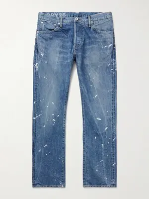 Visvim Social Sculpture 11 Slim-fit Jeans - Blue