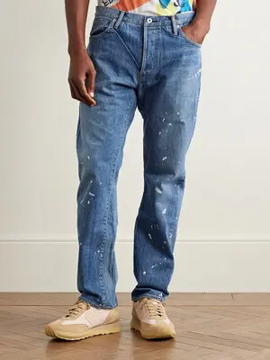 Visvim Social Sculpture 11 Slim-fit Jeans - Blue