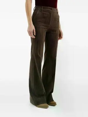 1989 STUDIO Pinstriped Flared Trousers