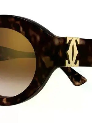 CARTIER Round-frame Sunglasses