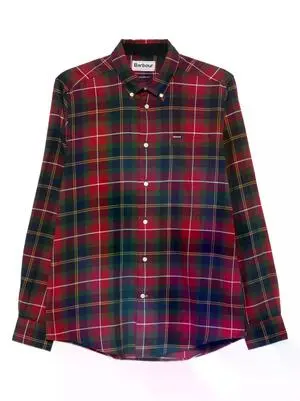 Barbour Fortrose Tartan-check Shirt - Red