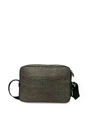 Borbonese Patterned Camera Crossbody Bag