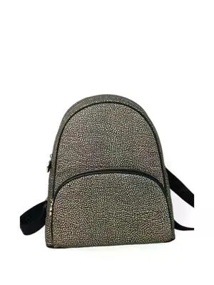 Borbonese Silver Tone Backpacks
